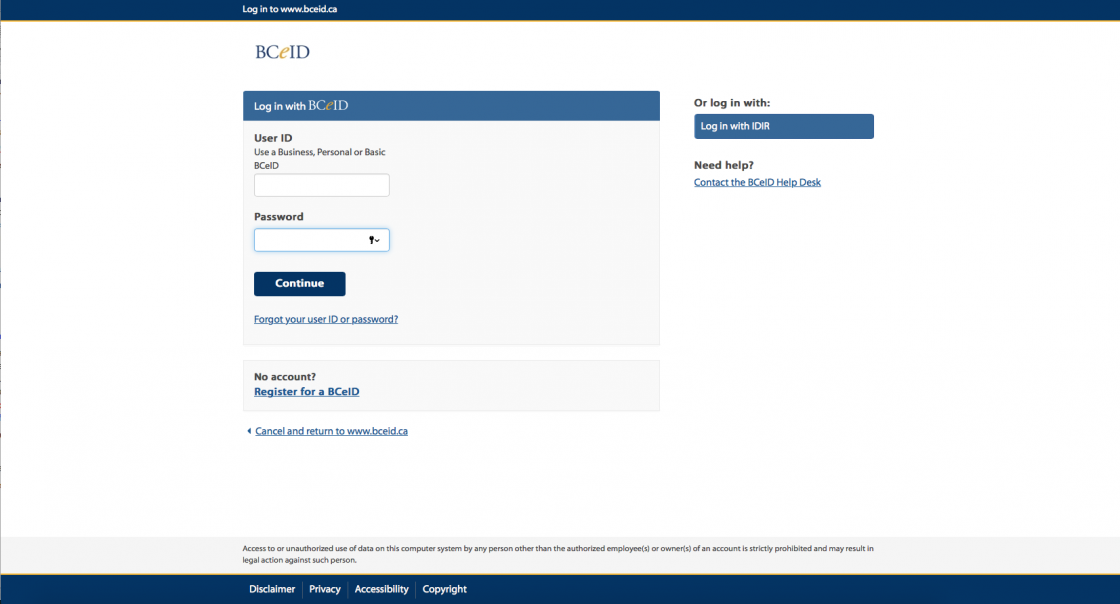 How to add a User ID in your BCeID account for grant applications ...